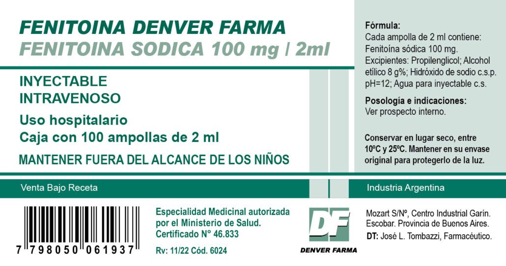 FENITOINA DENVER FARMA – Denver Farma