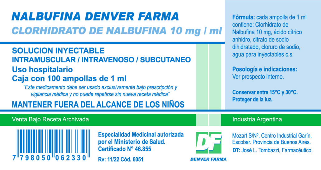 NALBUPHINE DENVER FARMA – Denver Farma